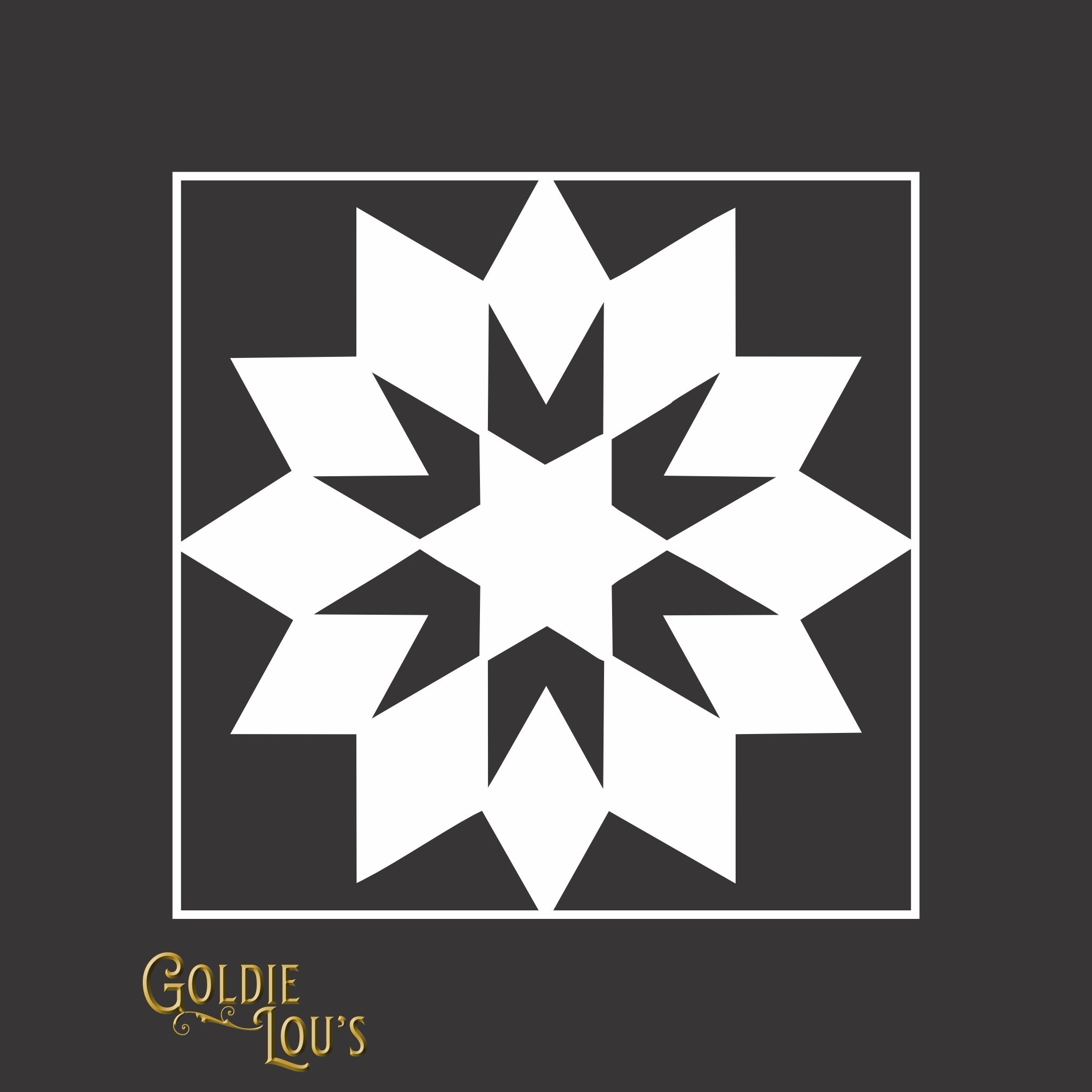 Quilt Block #4 Car Vinyl Decal Kit – Goldie Lou's