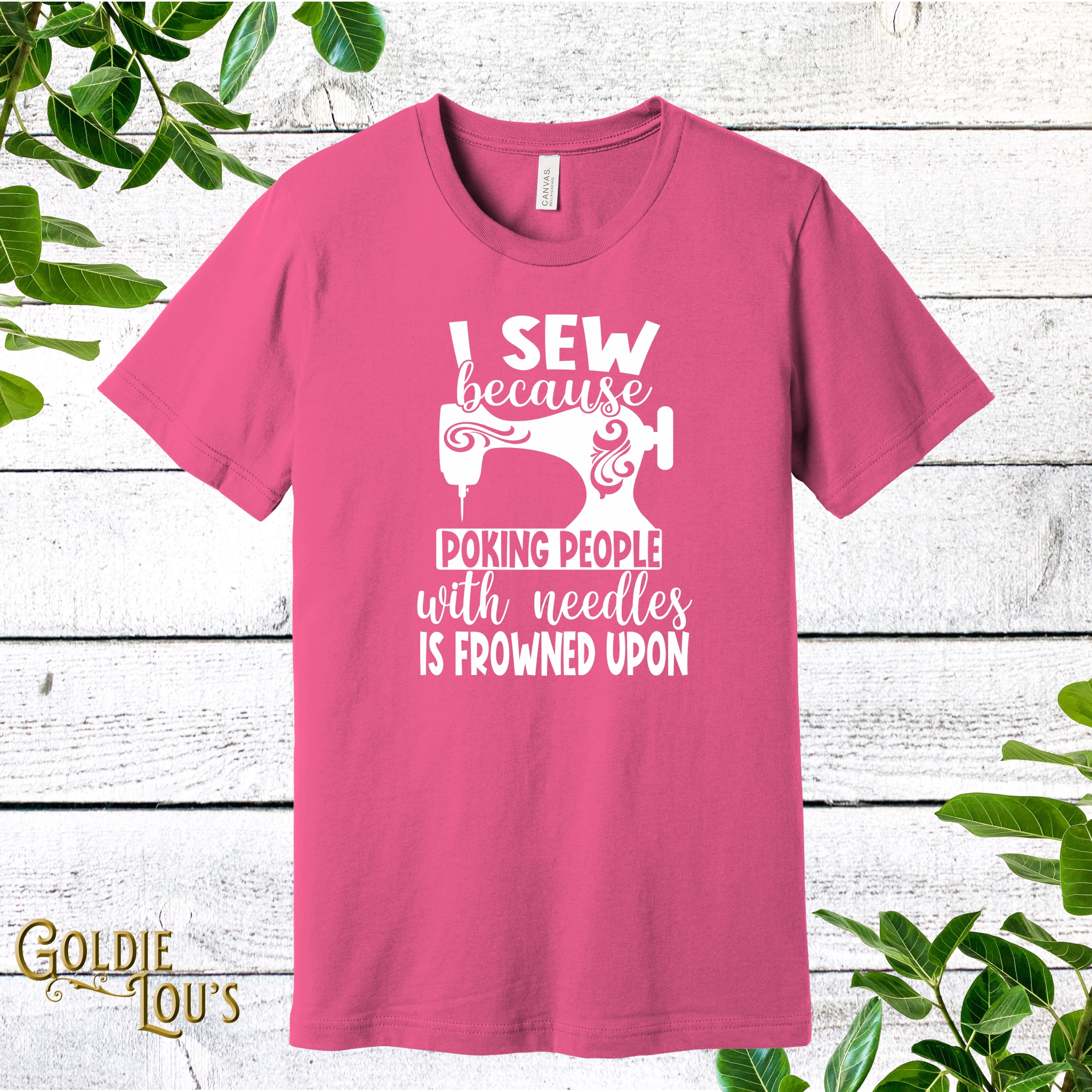Poking People Quilting T-shirt – Goldie Lou's