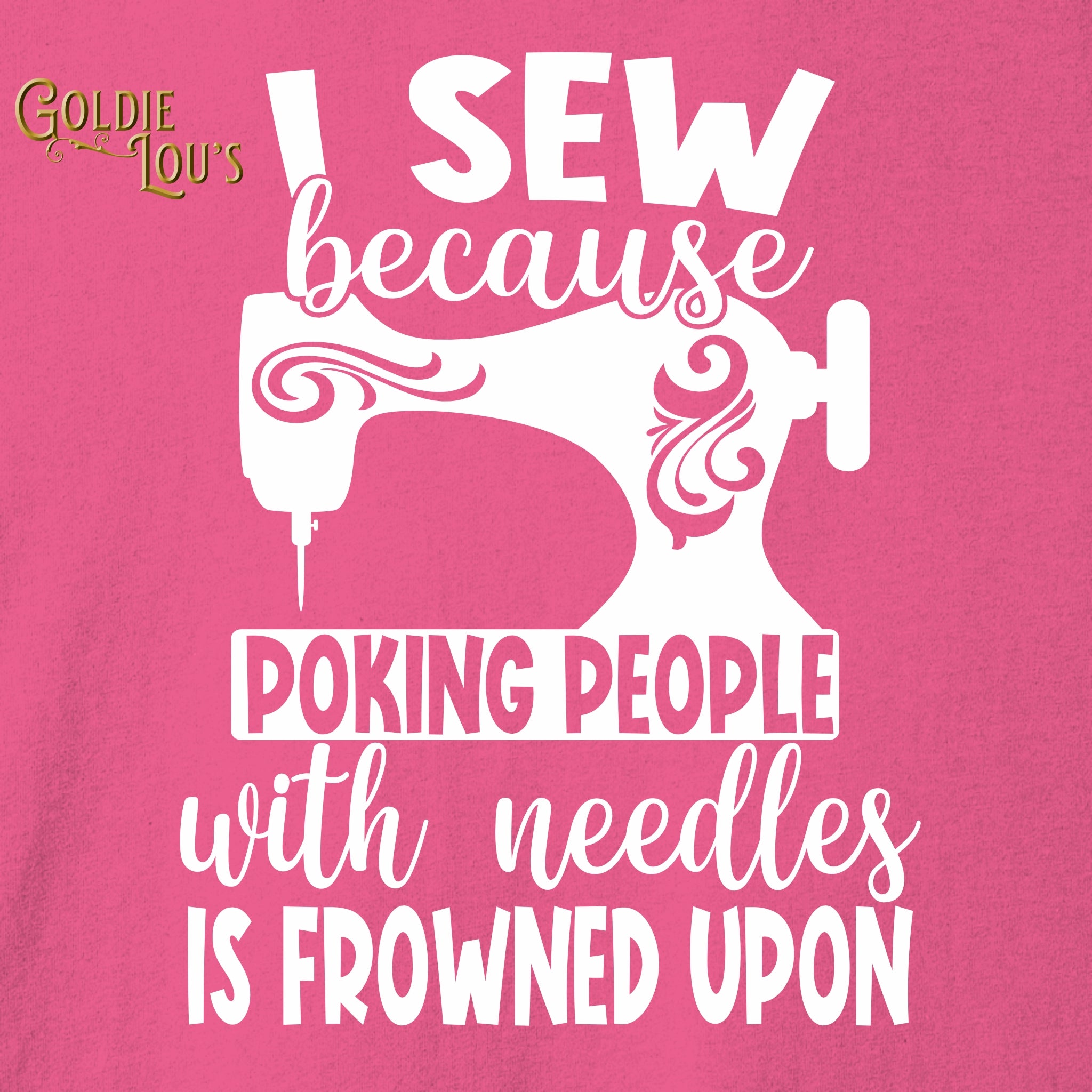 Poking People Quilting T-shirt – Goldie Lou's