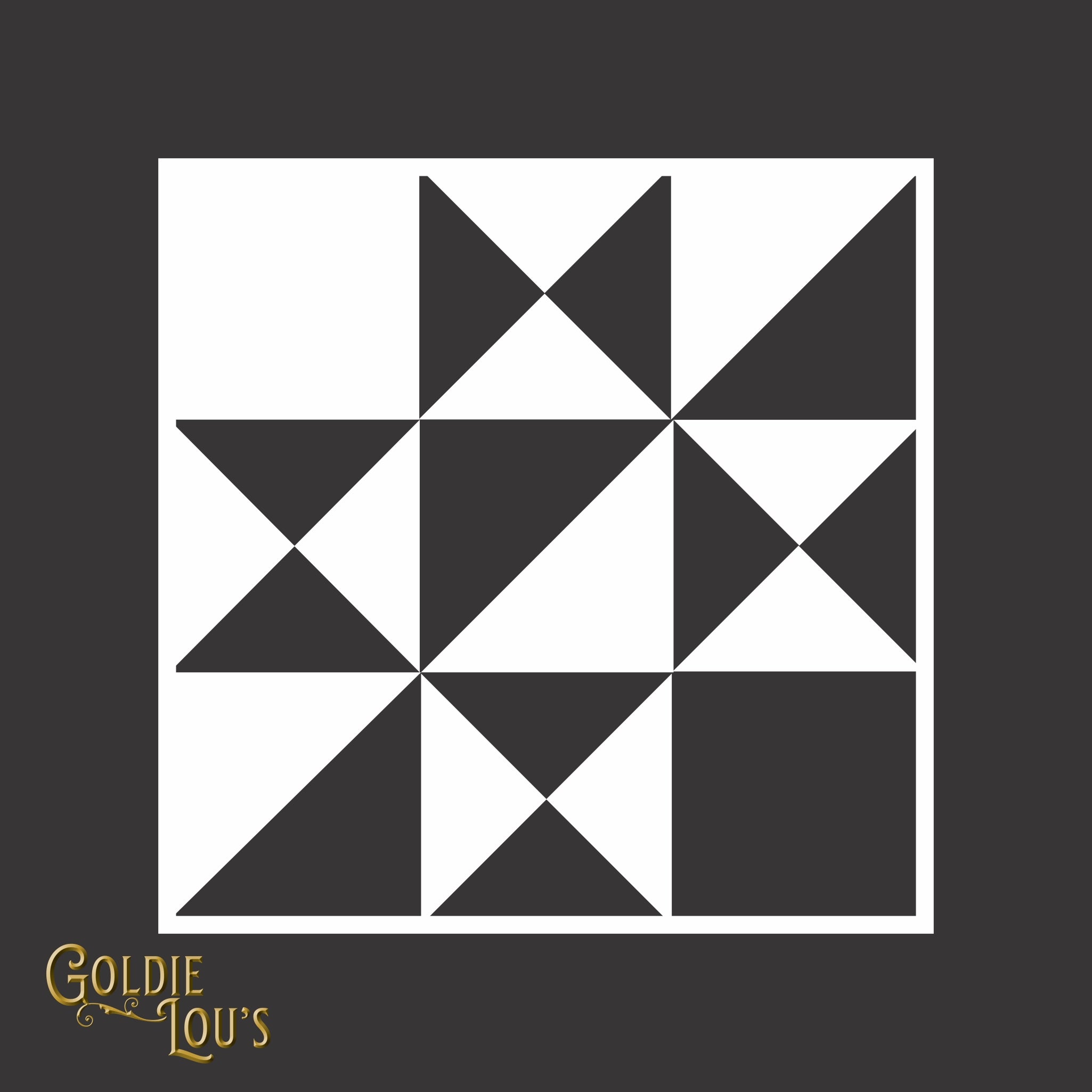Quilt Block #5 Car Vinyl Decal Kit – Goldie Lou's